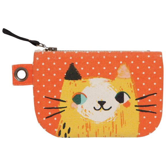 Danica Zip Pouch Small Meow Meow - Covet in Qualicum
