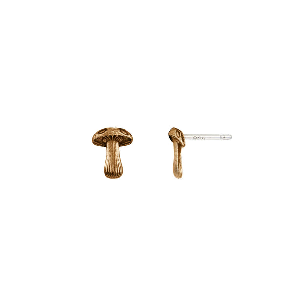 Pyrrha Mushroom Symbol Stud - Covet in Qualicum